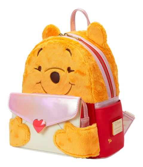 Loungefly Winnie the Pooh Love Letter Plush Mini Backpack – Plush ...