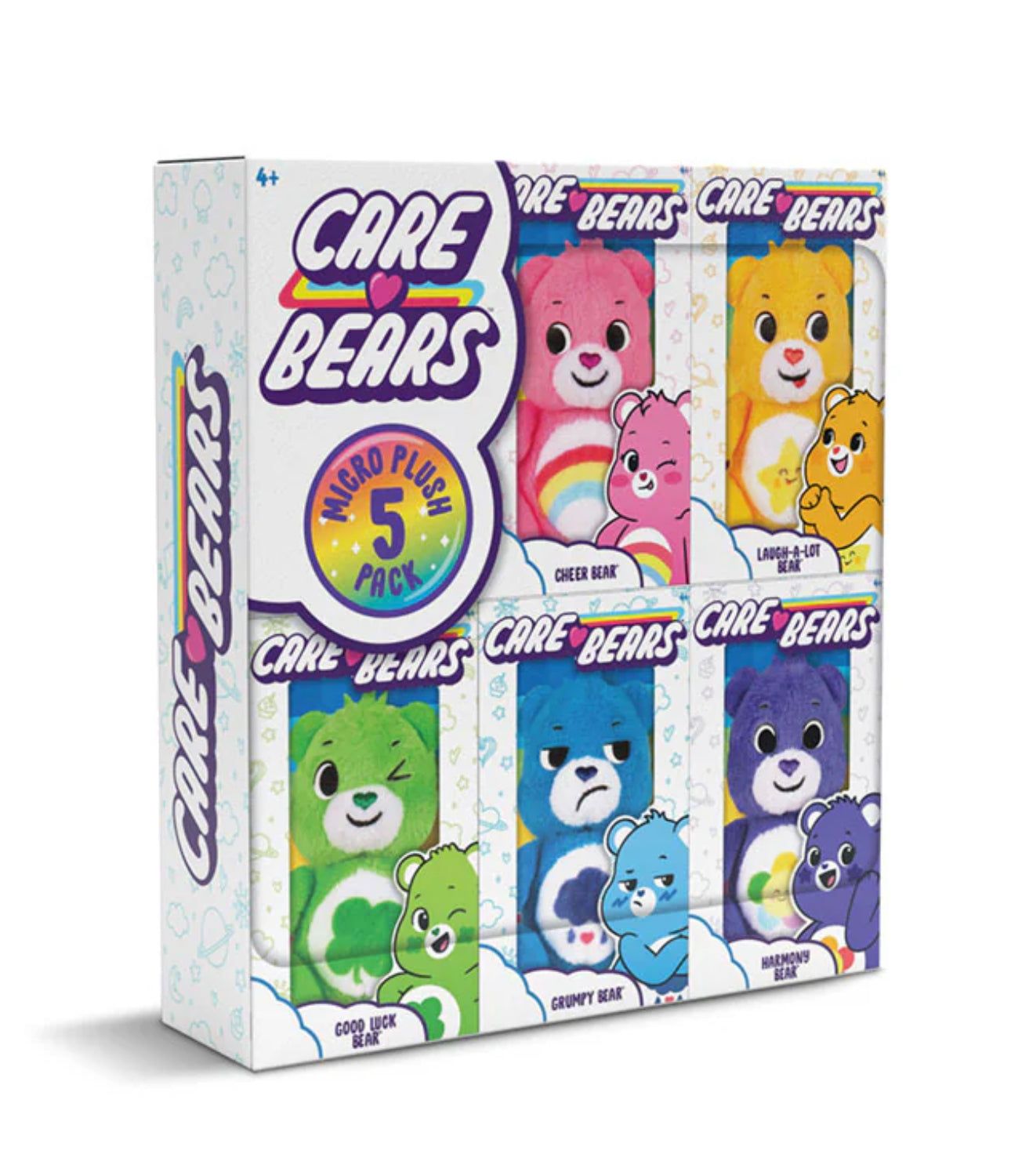 Care Bears Micro Collectors Pack (x5 3 Inch Bears) – Plush Paradise
